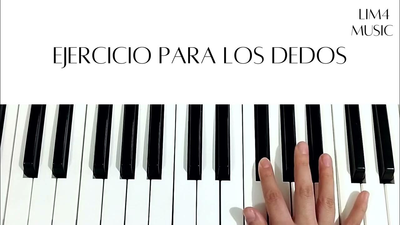 Piano Inicial - Ejercicio para los dedos - YouTube