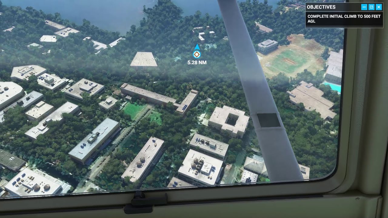 IIT Bombay Aerial View: Microsoft Flight Simulator - YouTube