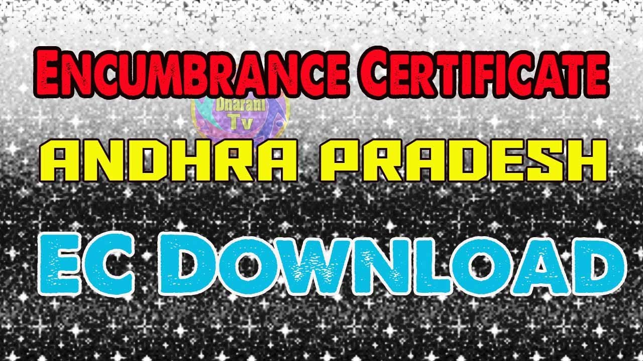 AP Encumbrance Certificate Free Download Online EC AP eEC Free Download ...