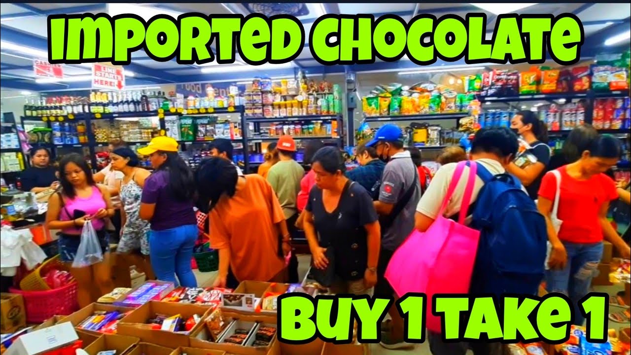 MURANG BILIHAN NG IMPORTED NA CHOCOLATE SA 168 MALL - YouTube