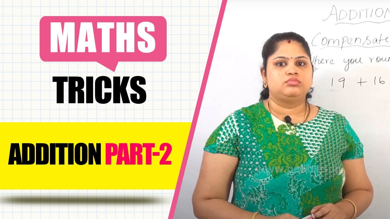 Maths Tricks Addition Part-2 | Math Tricks For Fast Calculation ...