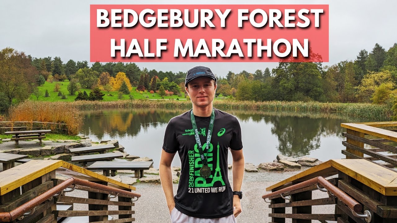 The Bedgebury Forest Half Marathon - Hills And Lots Of Mud! - YouTube