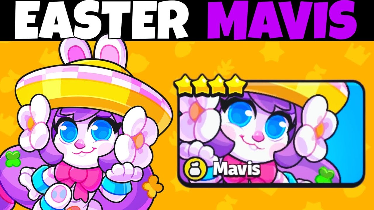 New Easter Mavis skin is so cute ! | SQUAD BUSTERS - YouTube