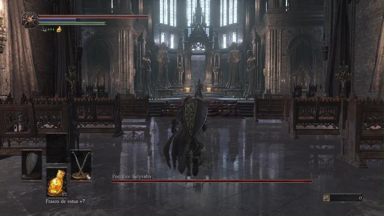 Pontífice Sulyvahn Boss Battle Meleé DARK SOULS III - YouTube