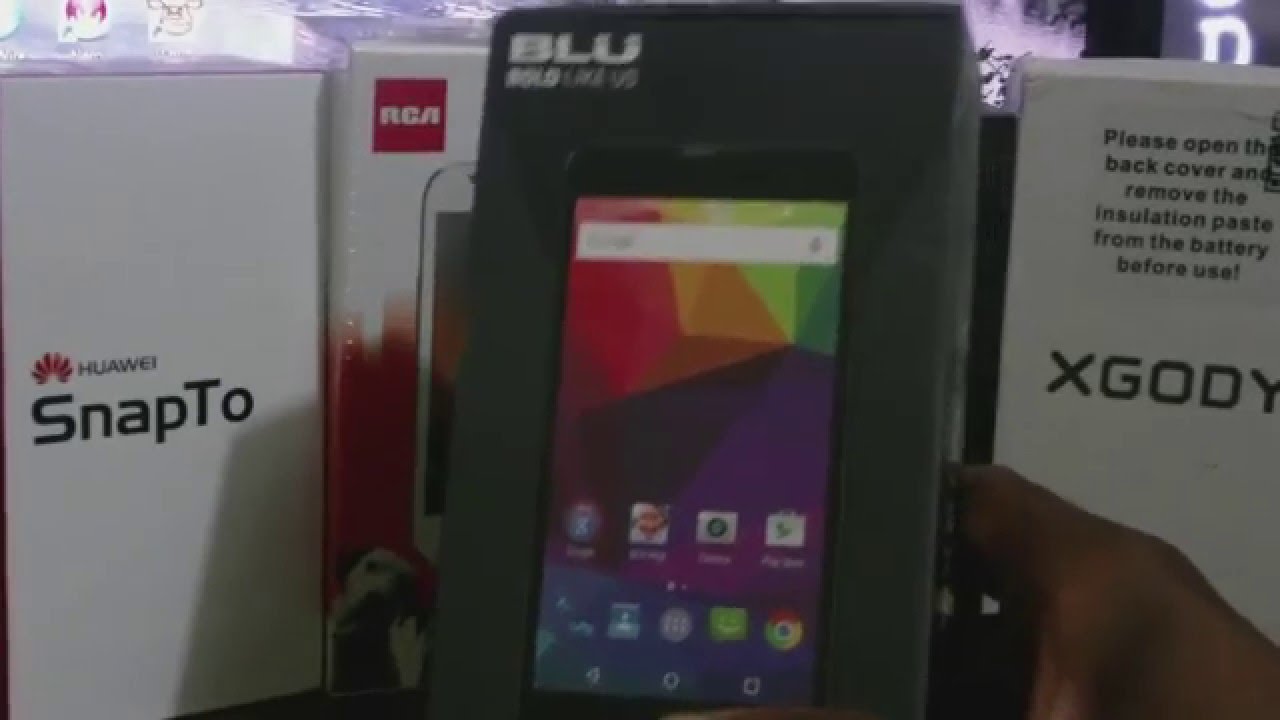 BLU Dash M - 5.0" Smartphone: UNBOXING/ Review - YouTube