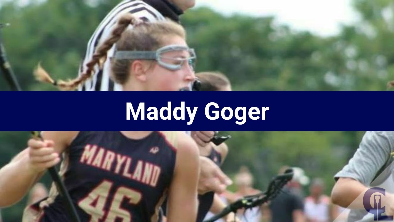 Maddy Goger Lacrosse Highlights - MD 2023 - Att. Mid - YouTube