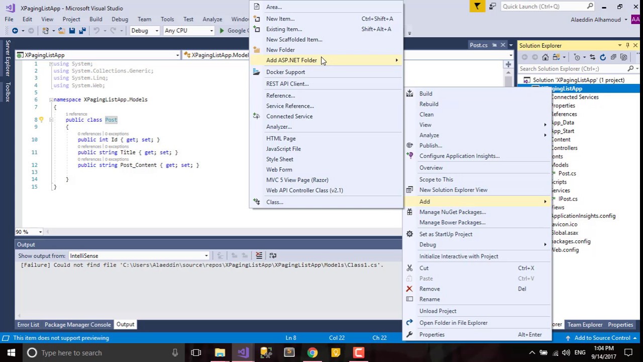 Asp Net Mvc 5 Paging Youtube