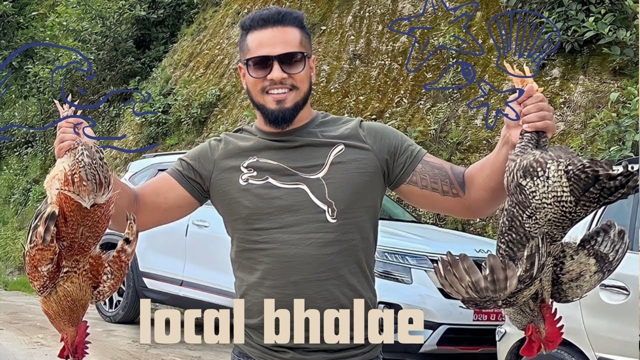 Local bhale || Nagarkot || lunch time || coco fitness || meatho masu ...