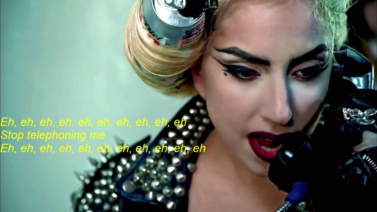 Lady gaga -Telephone Lyrics Audio song - YouTube