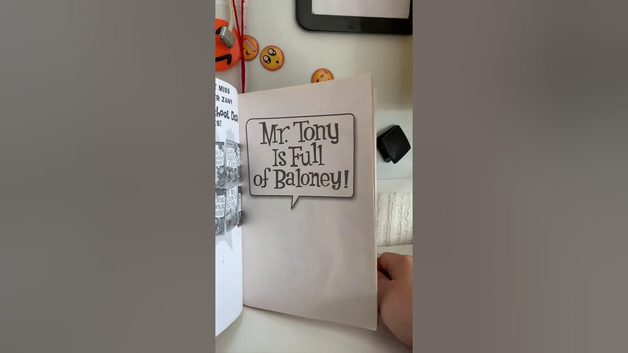 Reading Mr. Tony is full of baloney by Dan Gutman part 1 - YouTube