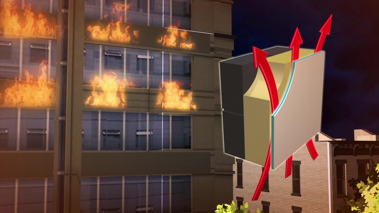 Cheap exterior cladding contributed to Grenfell Tower fire - YouTube