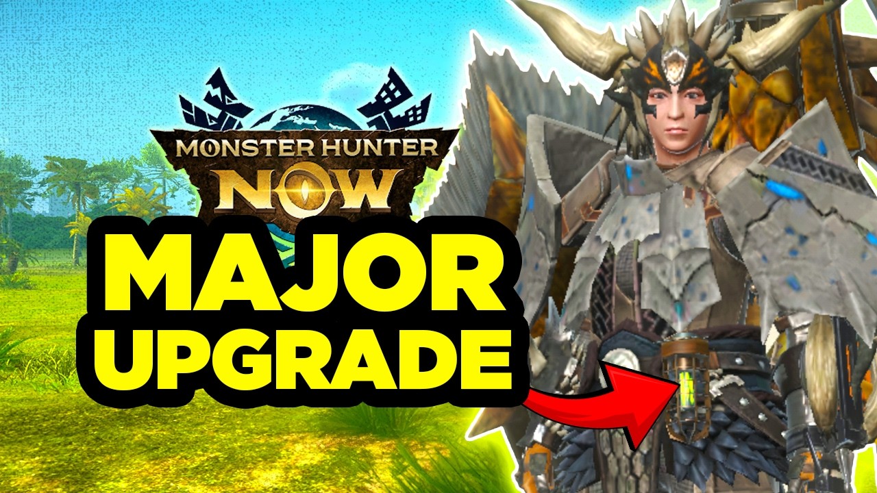 The UPGRADE Your Builds NEED! - NEW Bazel Armor | Monster Hunter Now ...