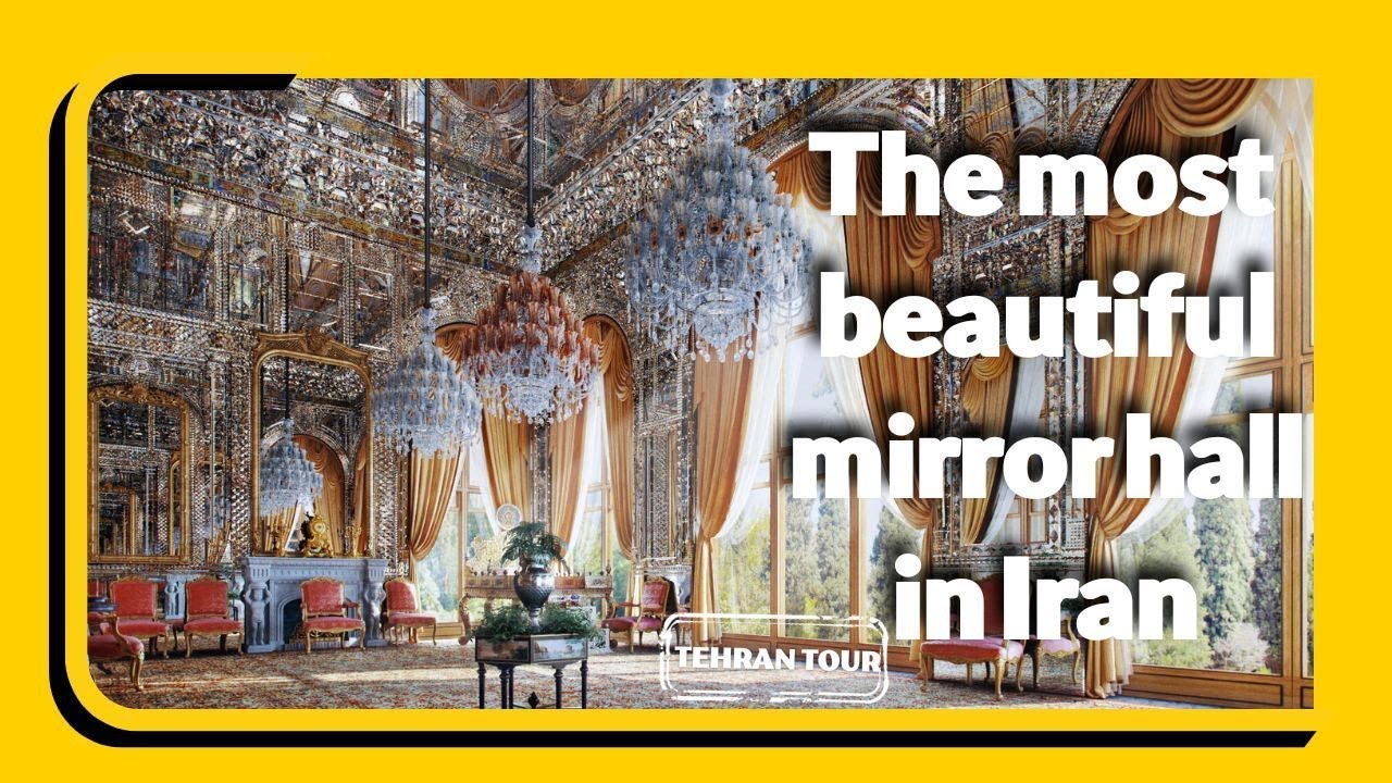 Walking In The Most Beautiful Historical Hall of Mirror In IRAN - YouTube