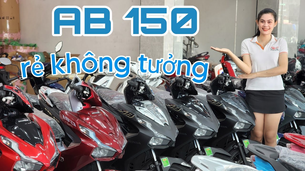 Honda AB 125 -150 - AB 160 GIÁ BÁN BẤT NGỜ | an thành motor - YouTube