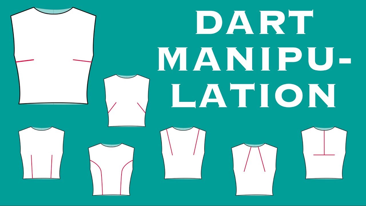 How to Transfer Bust Darts of Sewing Patterns - YouTube