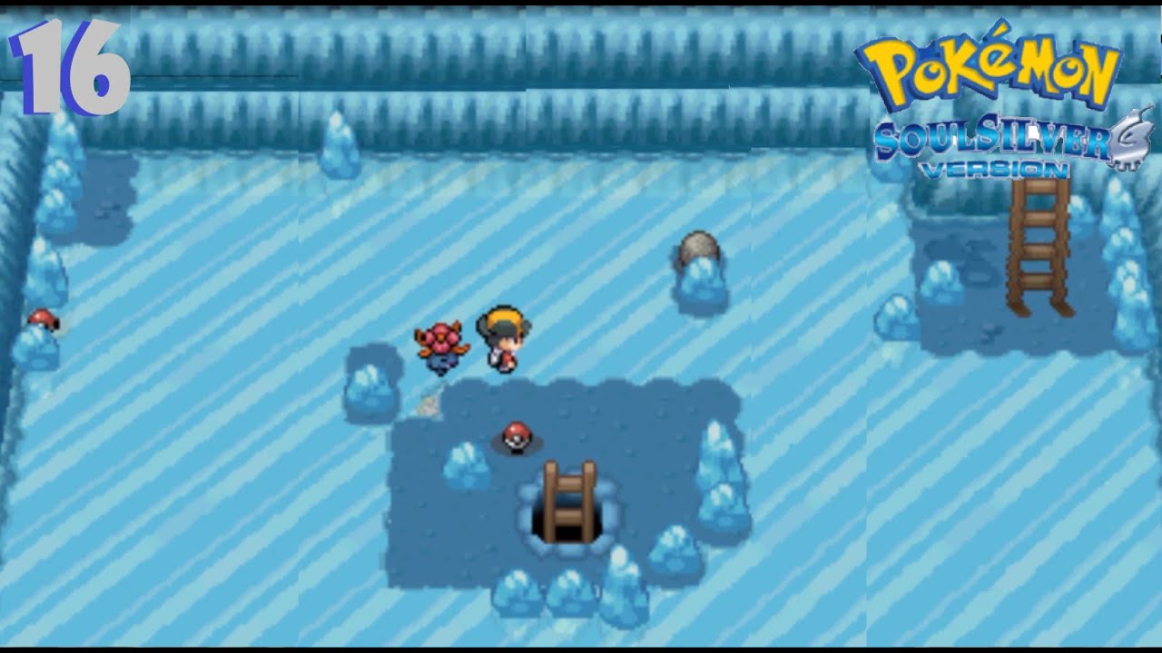 Sliding Puzzle in Ice Path to the Blackthorn city #16 | Pokemon ...