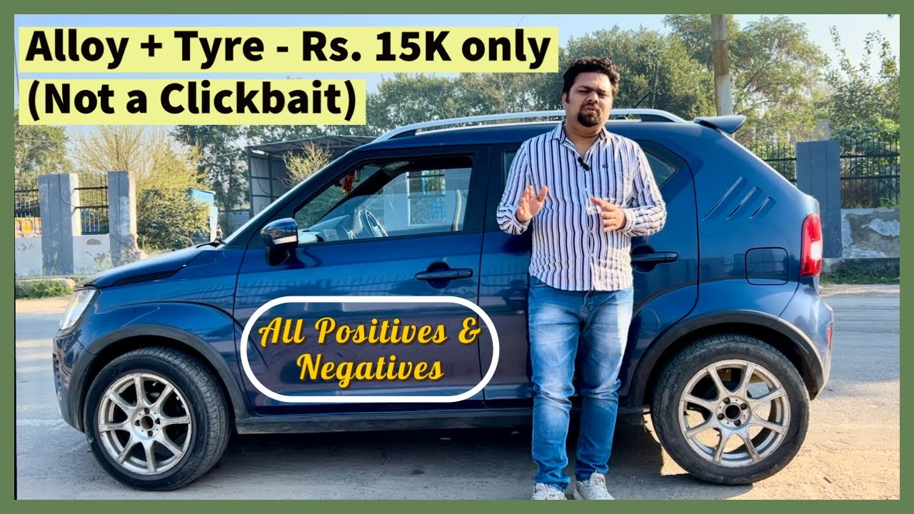 Alloy + Tyres in Rs 15000 only from Gokul Puri Chor Bazaar - YouTube