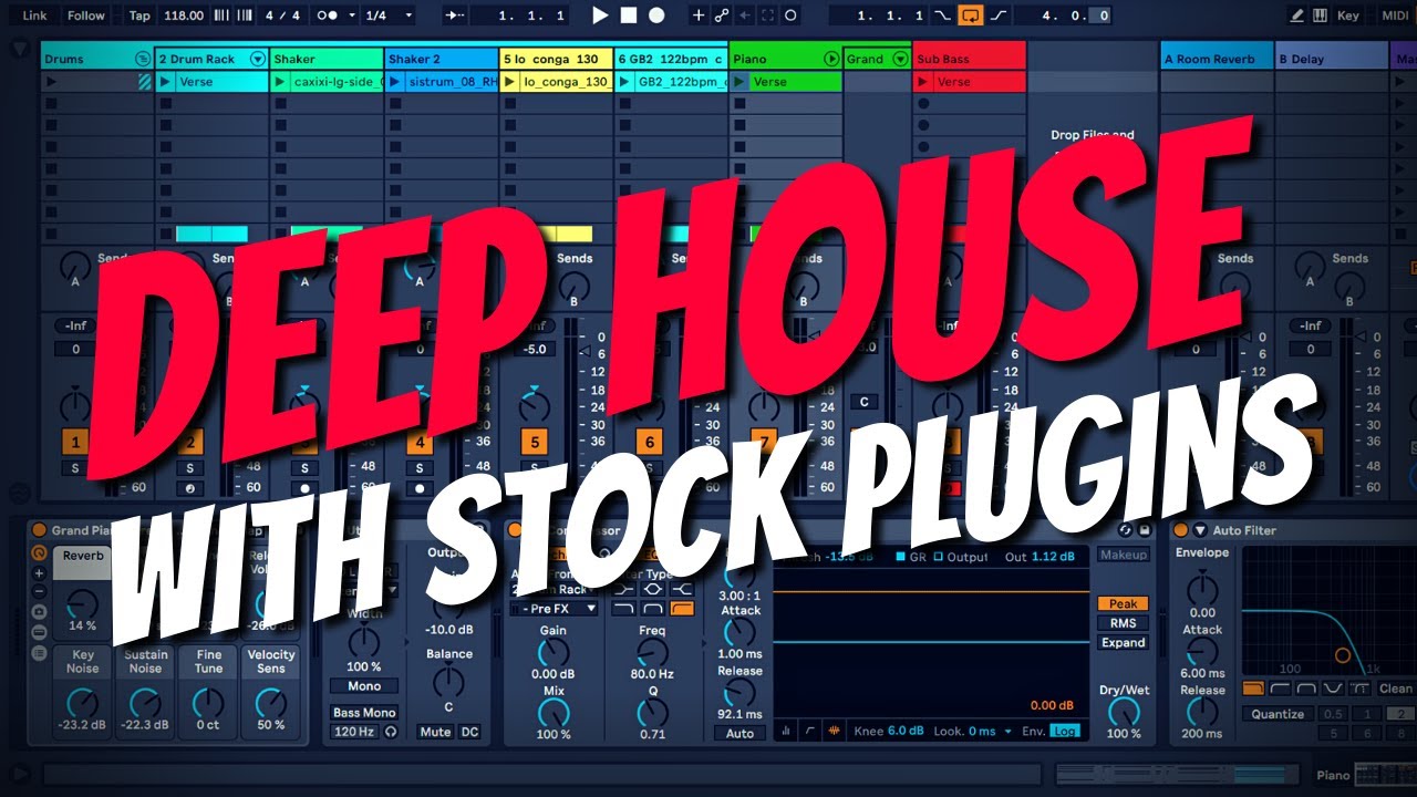 Deep House 101 - Part 01: Basic Groove - YouTube