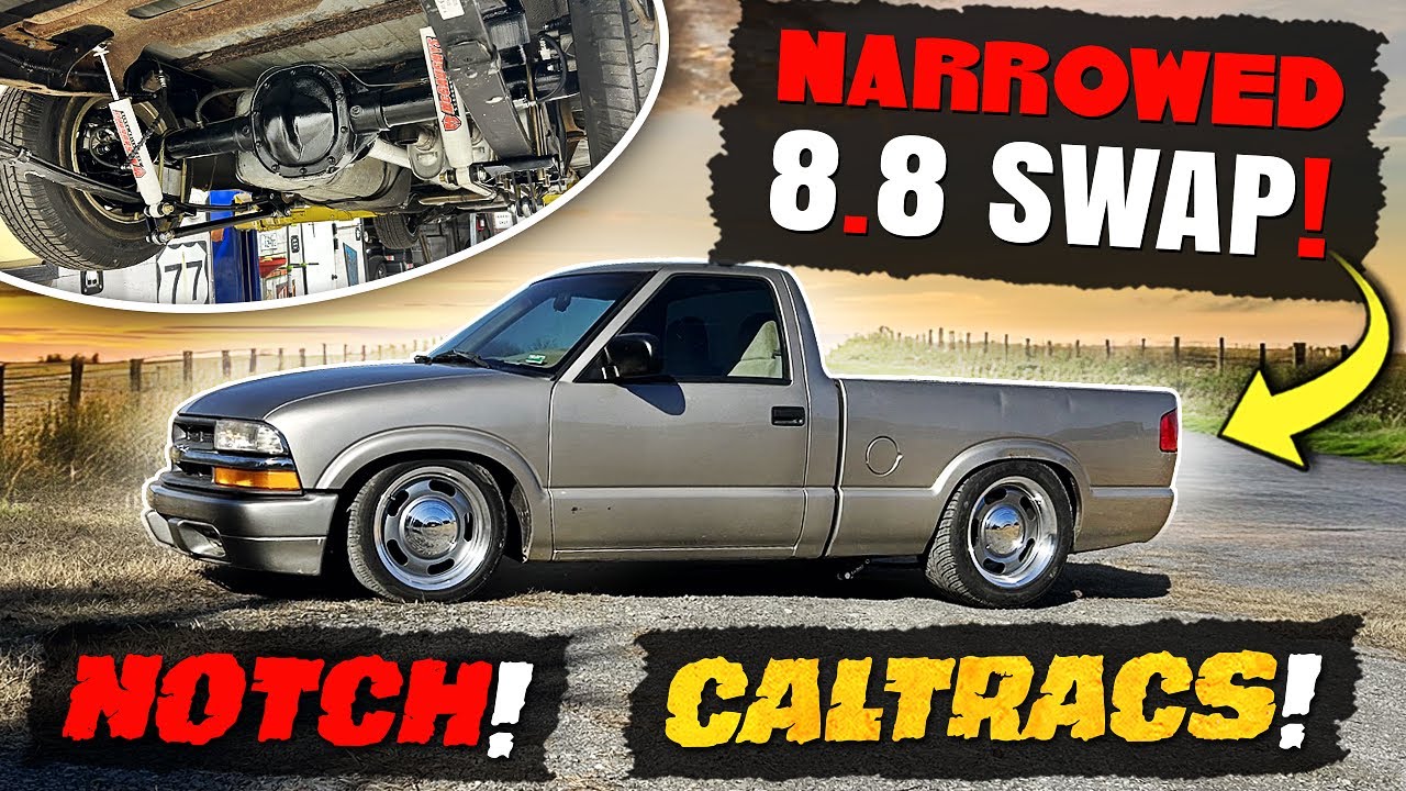 LS swapped S-10 gets TRACTION?! 8.8 with Limited Slip, CalTracs, C ...