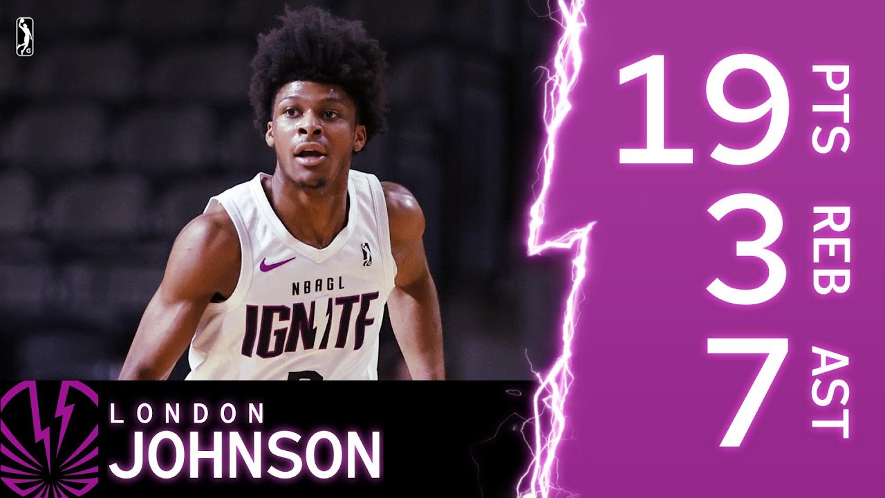 London Johnson Drops 19 PTS & 7 AST Off the Bench vs. Warriors - YouTube