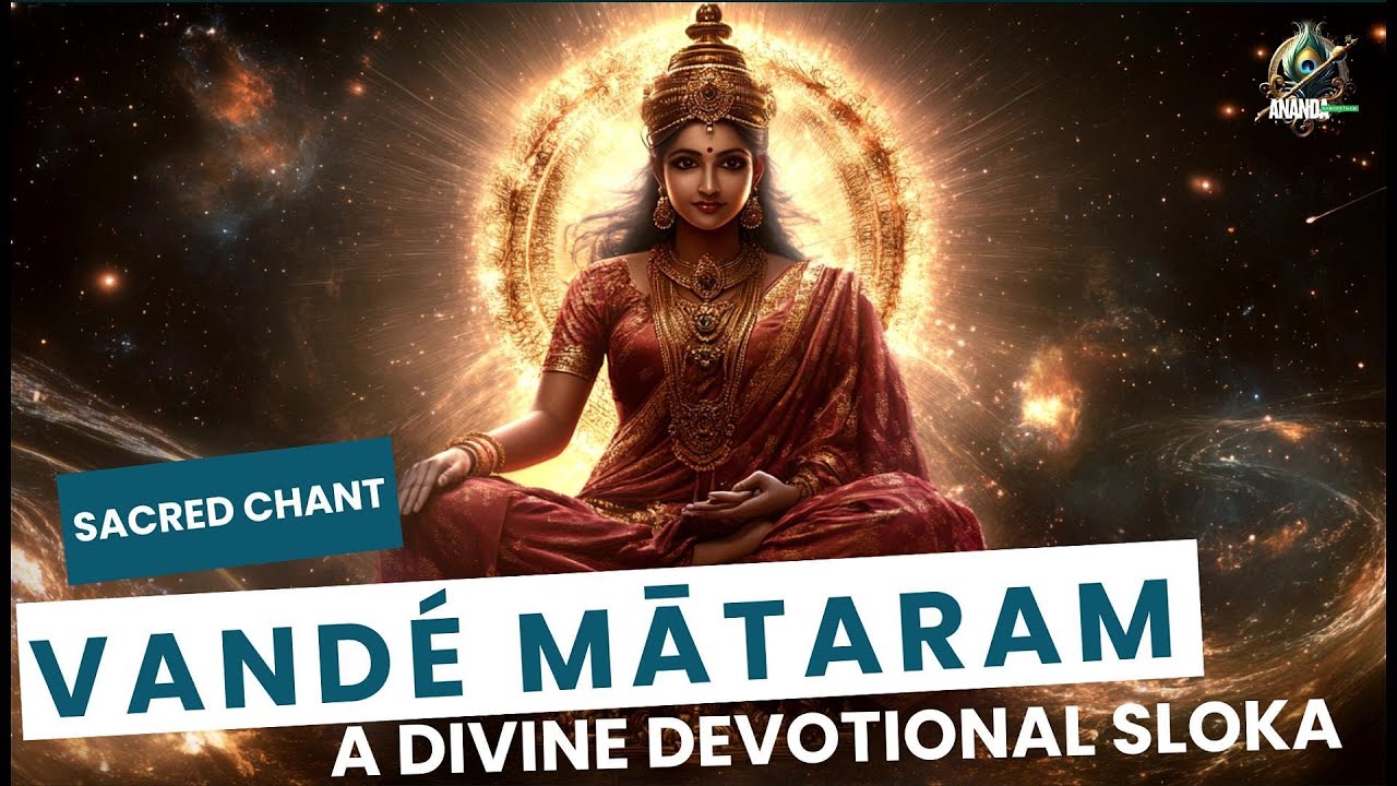 Vandé Mātaram - A Divine Devotional Sloka | Sacred Chant for Goddess ...