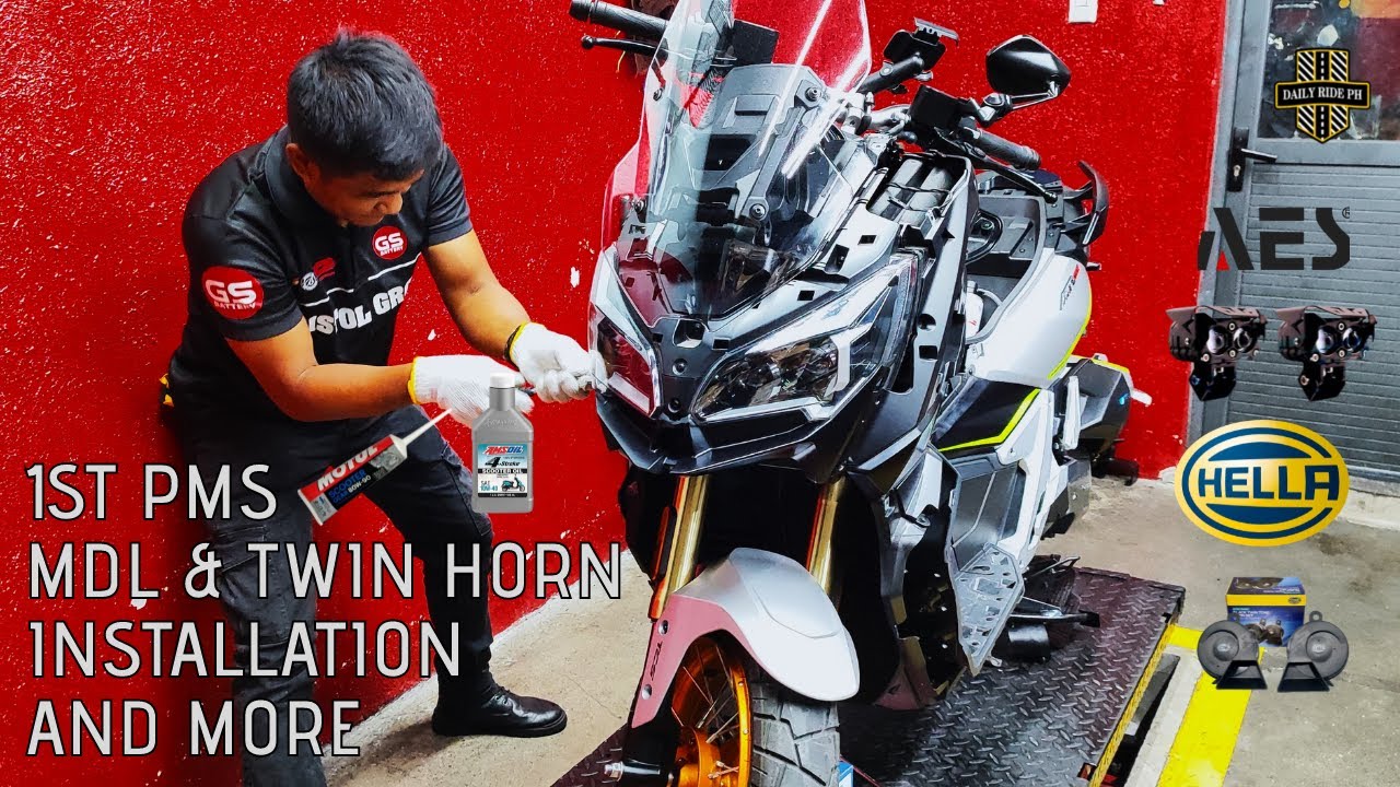 QJ MOTOR ATR 160 First PMS, MDL and Loud Horn Installation - YouTube