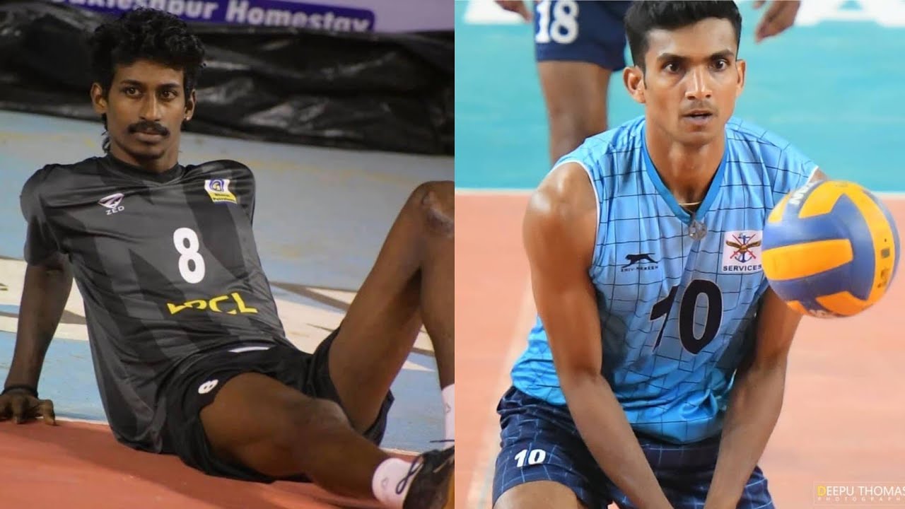 Ajith lal, Akhin jas, Shone, Kerala vs indian University, Set 1 ...