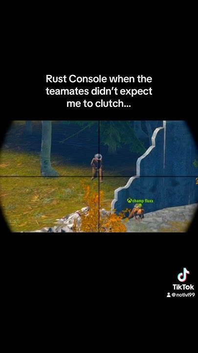 Rust Console When the teamates didn’t expect me to clutch…#shorts #rust ...