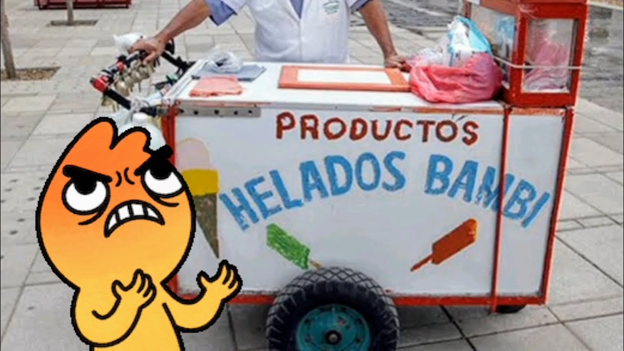 Extorsión fallida a humilde vendedor de Paletas heladas (BROMA ...