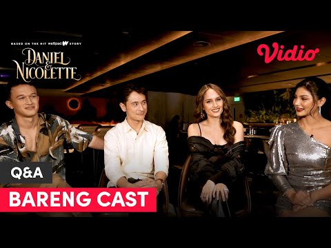 Q&A Bareng Cast | Daniel and Nicolette | Cinta Laura, Jerome Kurnia, Jihane Almira, Susan Sameh