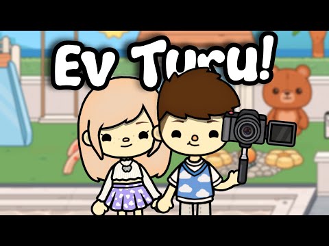 EV TURU! 👀 (Yeni kışlık evimiz) TOCA LİFE WORLD TÜRKÇE - TOCA LİFE KİNG 