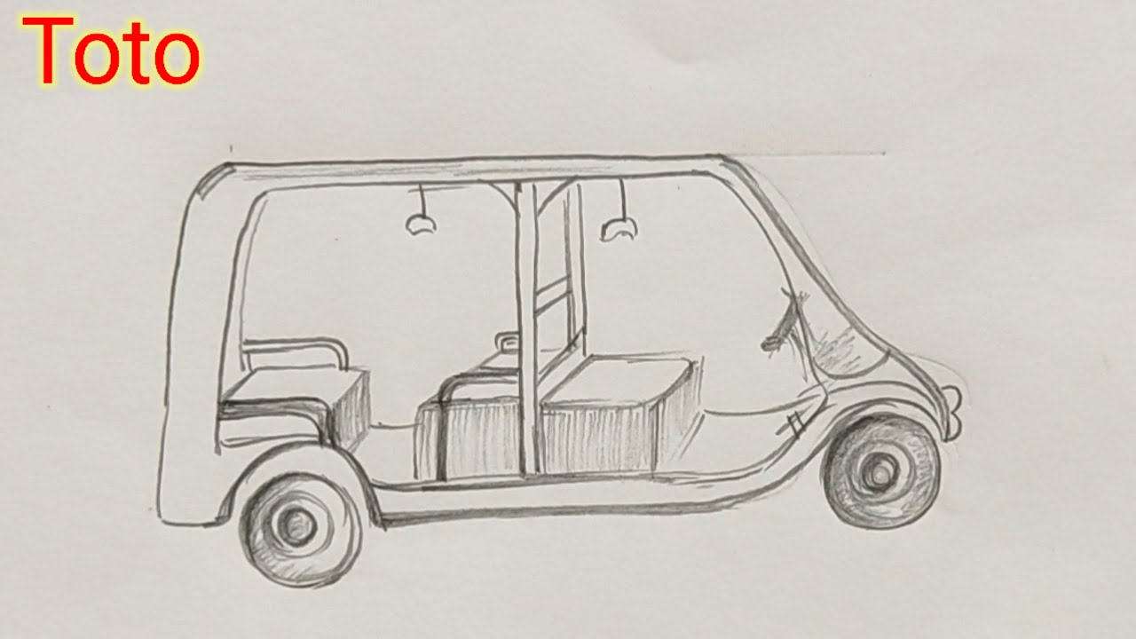 How to draw toto/Rode transport🚇🚍🚋 toto drawing/harmless vehicles toto ...