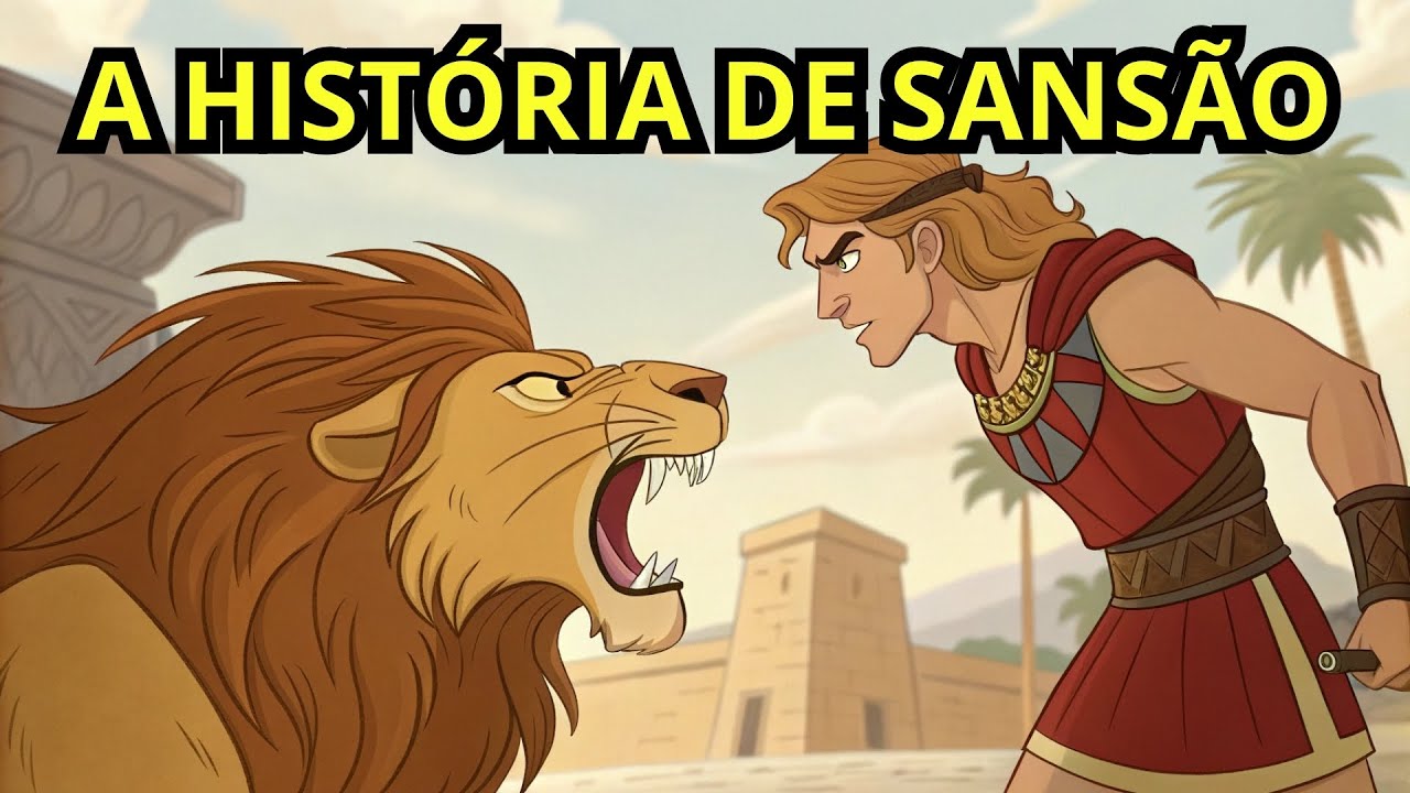A História de Sansão – O Homem Mais Forte da Bíblia! - YouTube