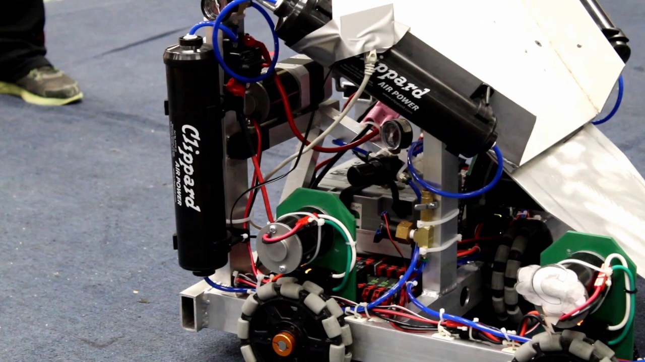 FRC 2017 - Dover Shockwave Robot Reveal - YouTube