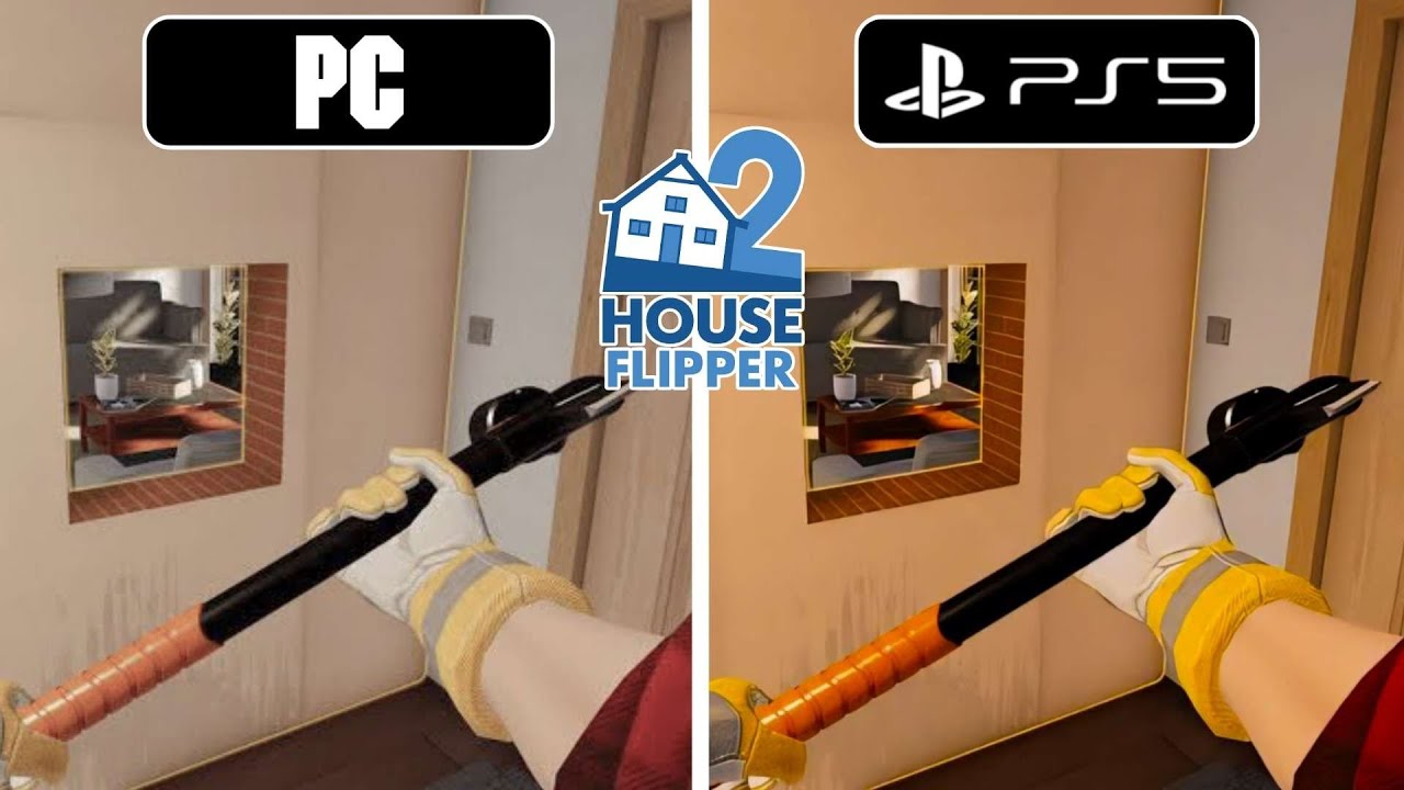 House Flipper 2 PS5 vs PC Graphics Comparison - YouTube