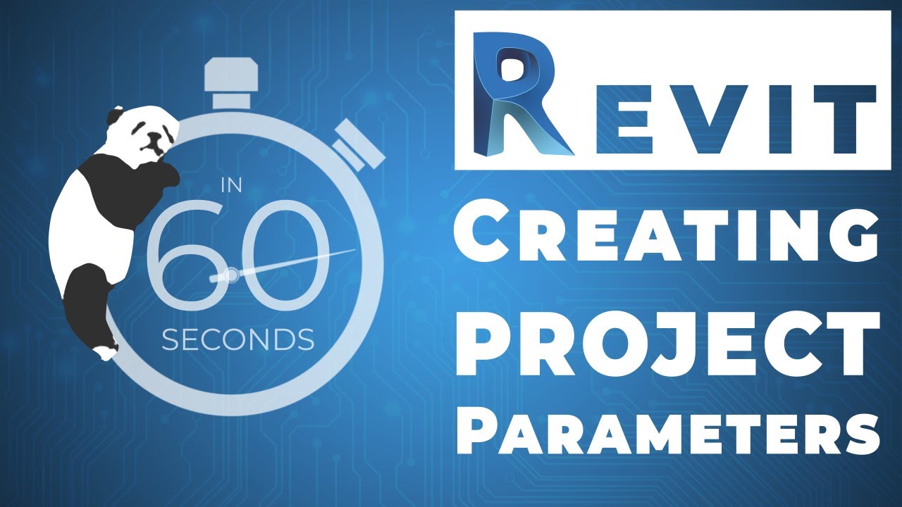 REVIT Tips: How to Create a custom Project Parameter in 60 seconds ...