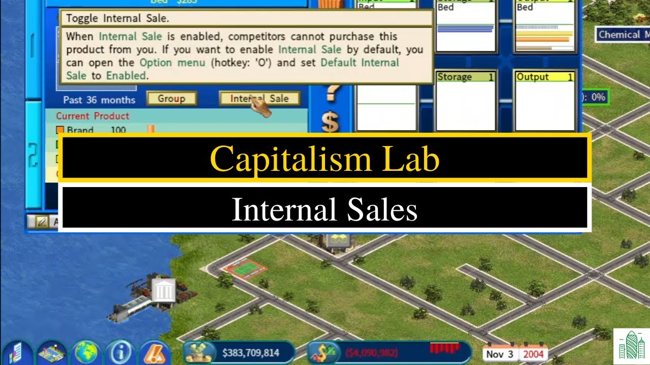 Capitalism Lab Tutorial: Internal Sales - YouTube