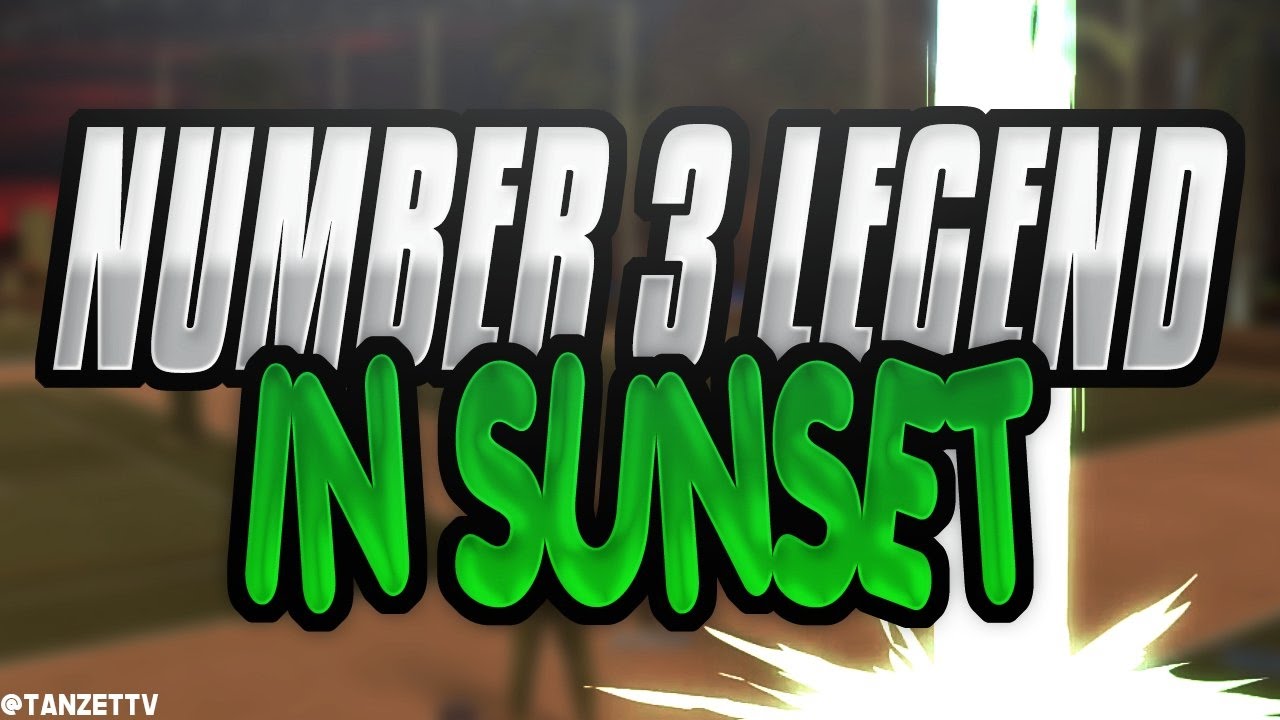 NBA 2K17 NUMBER 3 LEGEND In Sunset Beach EXPOSE R.I.P OMGDONTLOSE - YouTube