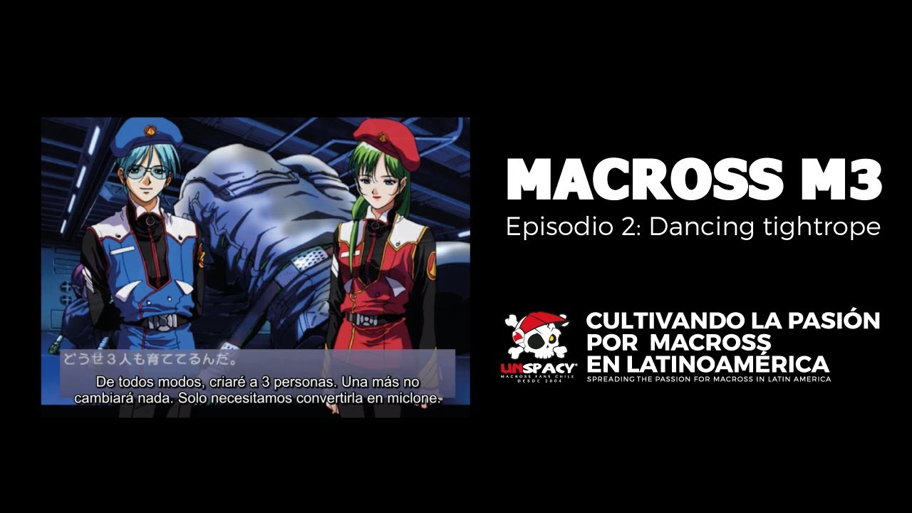 Macross M3 en español - Episodio 2: Dancing tightrope. - YouTube