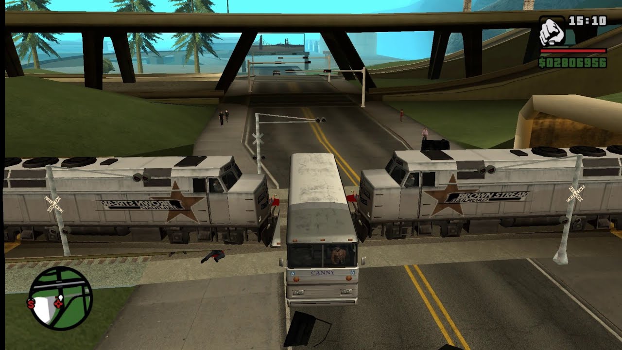 GTA San Andreas Crazy Trains Mod | Insane Train Chaos in San Andreas ...