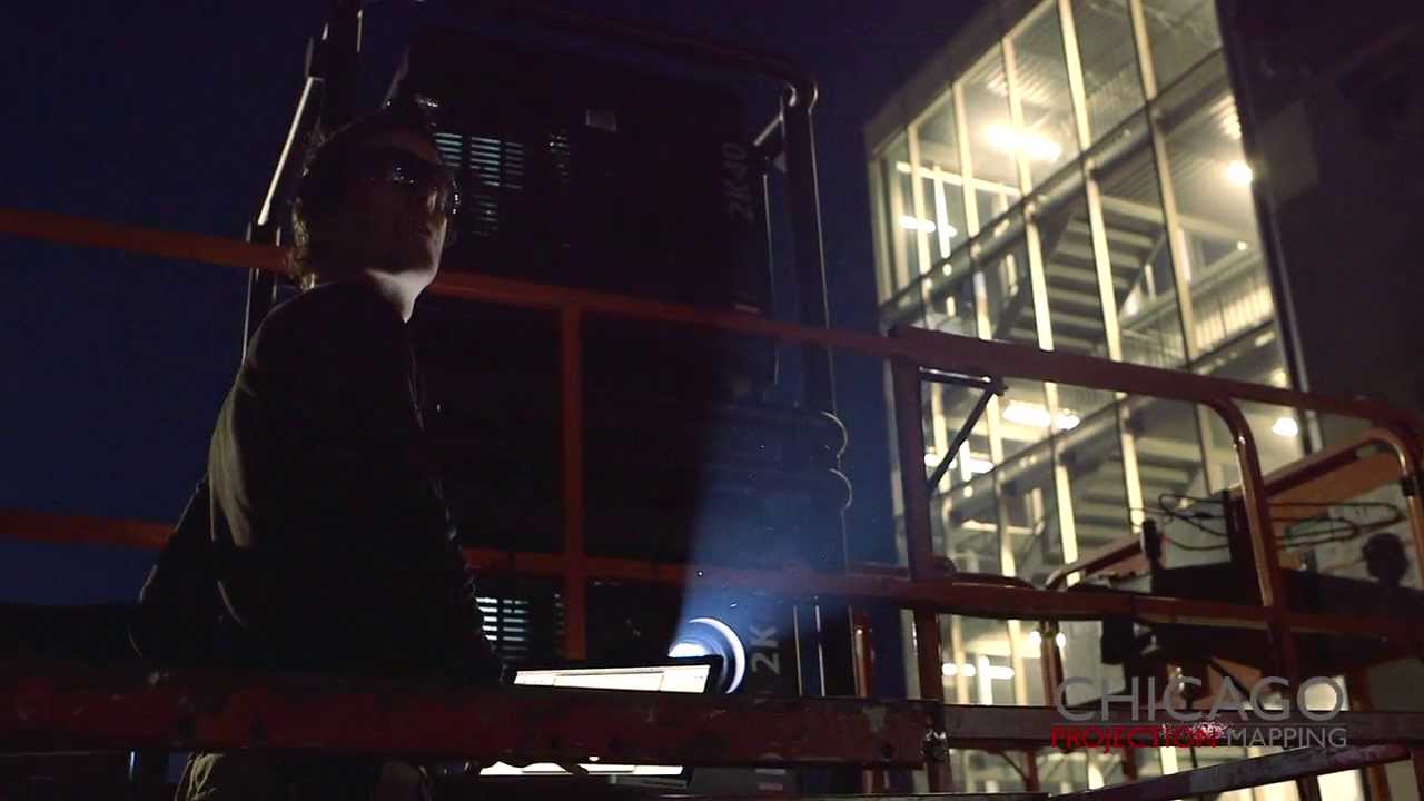 Chicago Projection Mapping - Behind the Scenes - Exterior Architecture ...