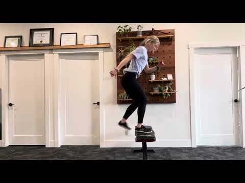Alternating Bench Step Ups - YouTube