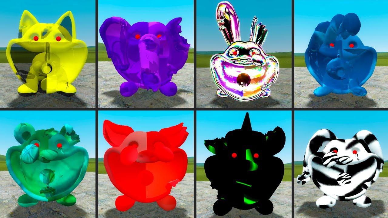 NEW CURSED SMILLING CRITTERS POPPY PLAYTIME CHAPTER 3 IN GARRYS MOD ...