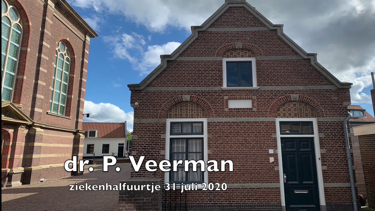 31/07/2020 Ziekenhalfuurtje - dr. P. Veerman - YouTube