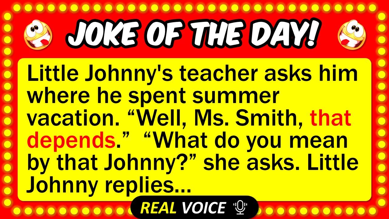 🤣 BEST JOKE OF THE DAY! - After the summer break, the students return ...