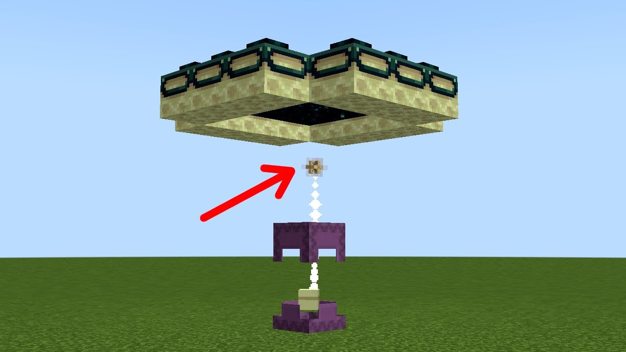 can the shulker bullet pass through the end portal? - YouTube