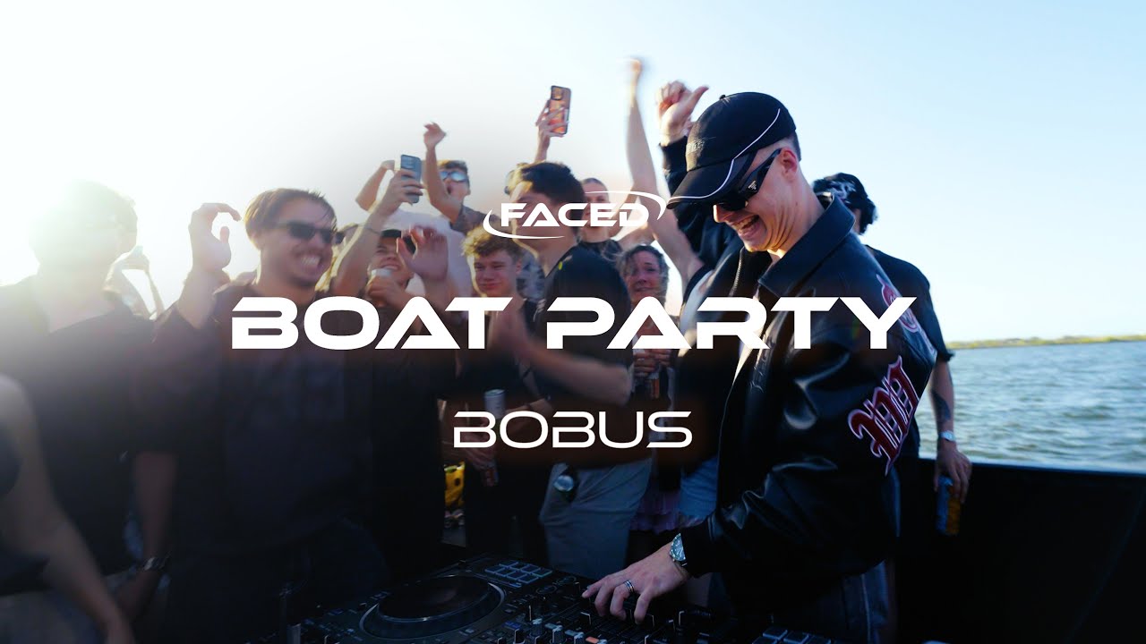 BØBUS @ FACED BOAT PARTY (FULL SET) - YouTube