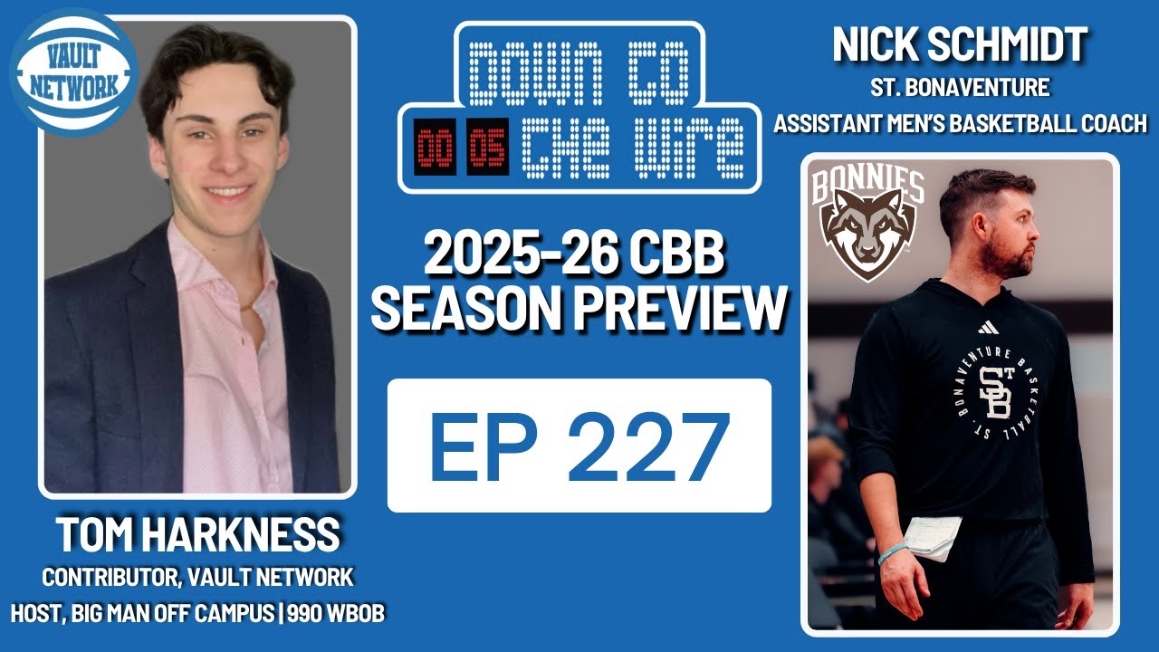 Tom Harkness, Nick Schmidt, 2025-26 CBB Season Preview: Down To The ...