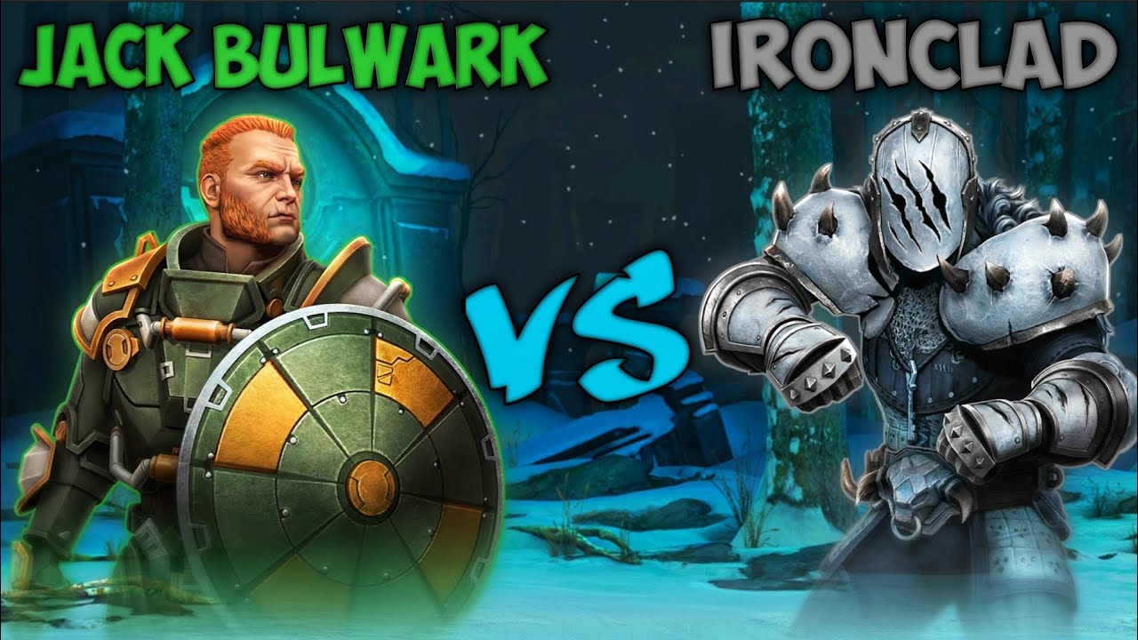 Fortress Power vs. Steel Might: Jack Bulwark Takes on Boss Ironclad ...