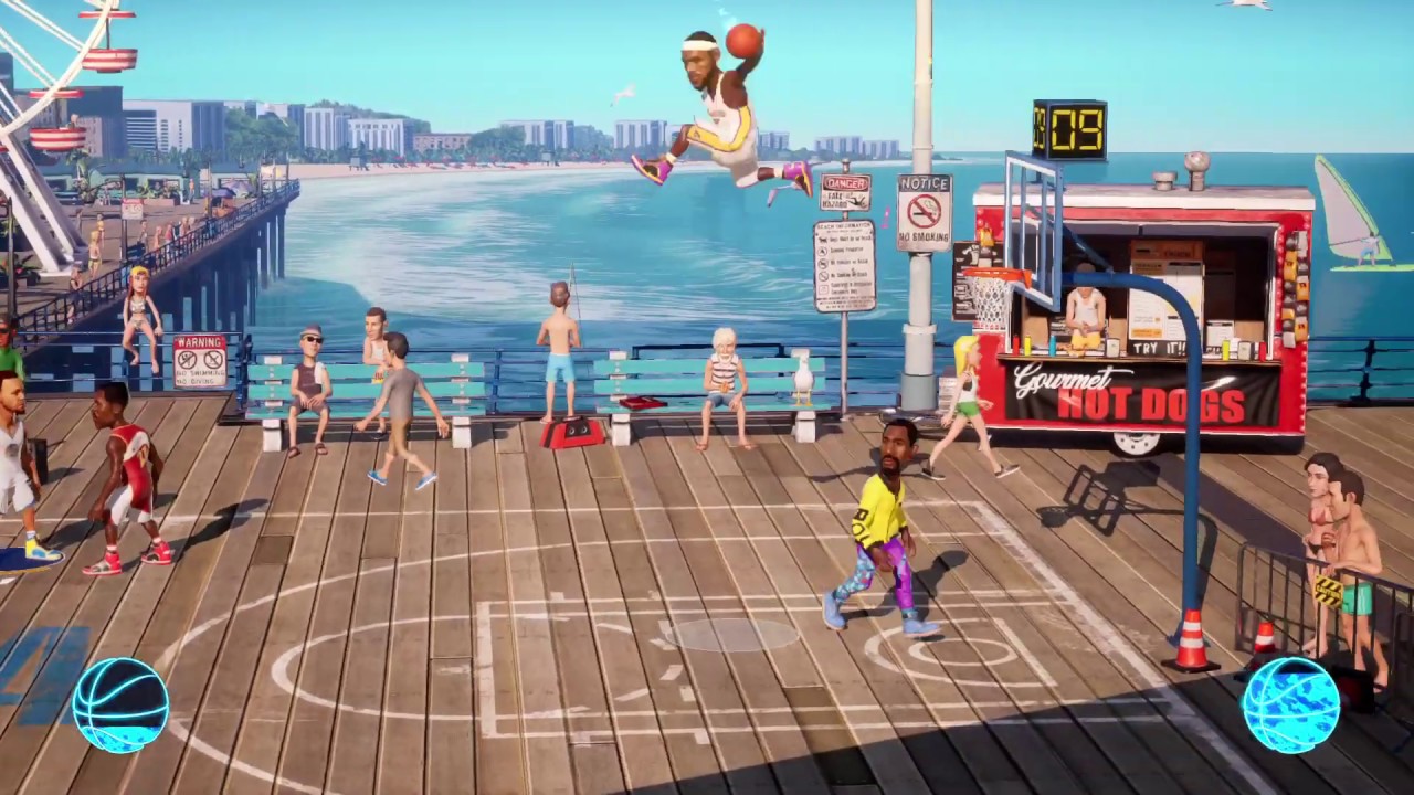 Dynamic DUO Stephen Curry & Lebron James! NBA 2K Playgrounds 2 - YouTube